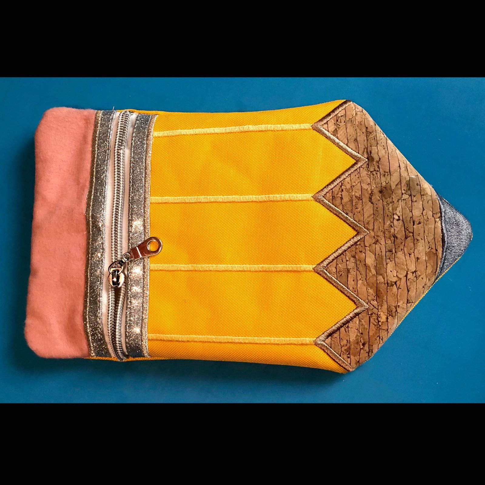 Pencil Case Bag – Pattern Only - Girl with a Star-Spangled Heart