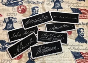 Historical American Figures Signature Patches – Girl with a Star ...